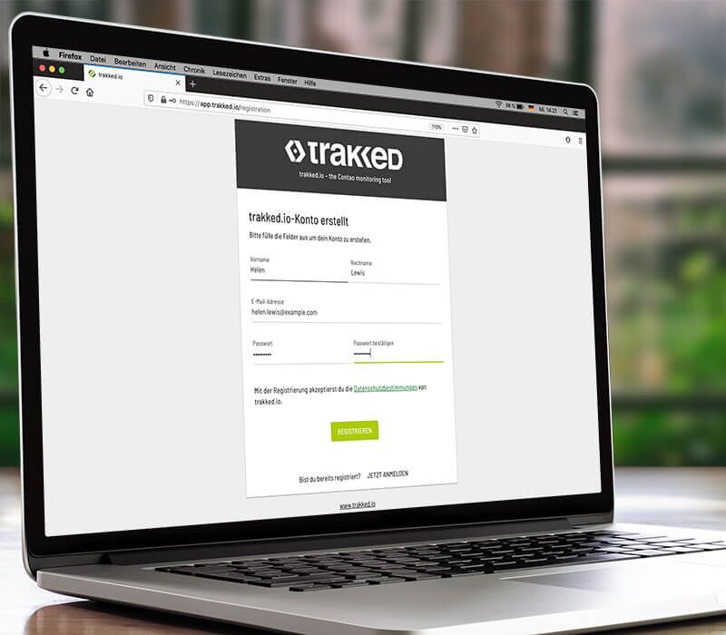 Start your 30 days trial now - trakked.io